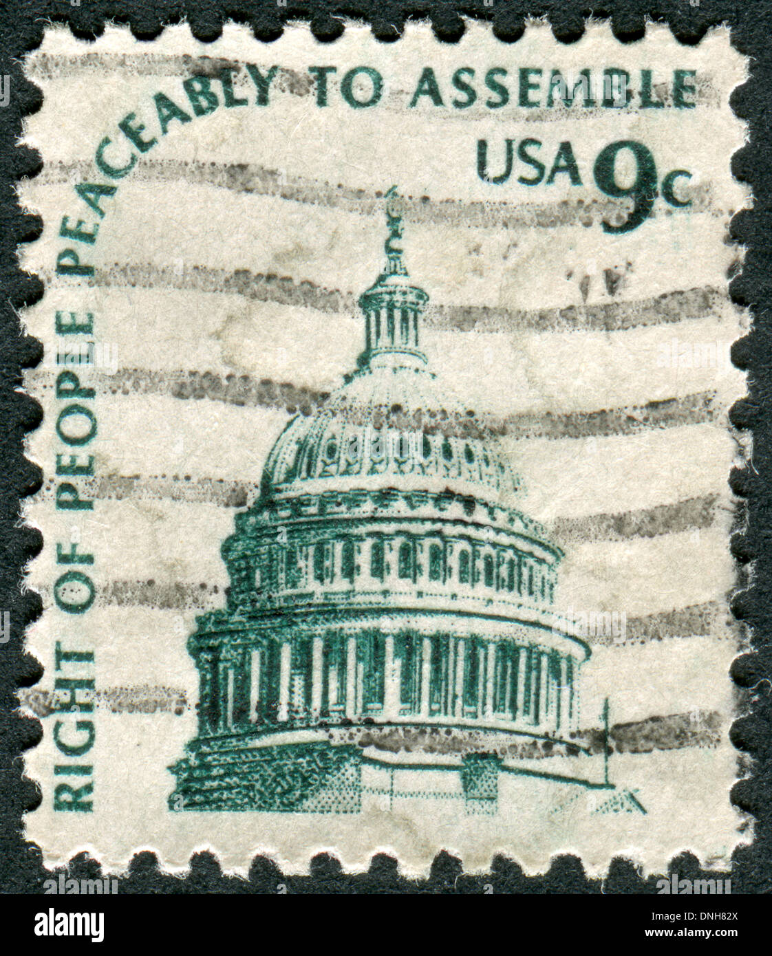 USA - CIRCA 1975: Postage stamp printed in USA, shows the dome of the ...