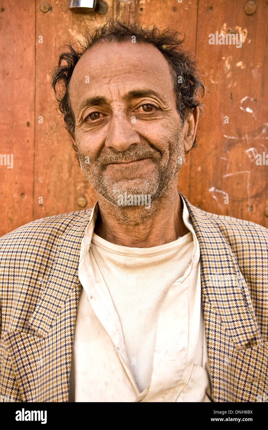 A portrait of a Yemeni man, taken in the country's capital of Sanaa ...