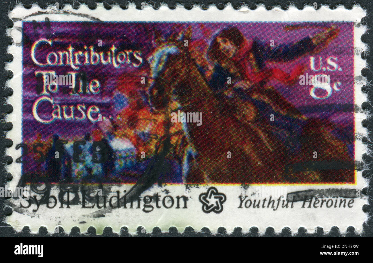 Sybil ludington stamp hi-res stock photography and images - Alamy