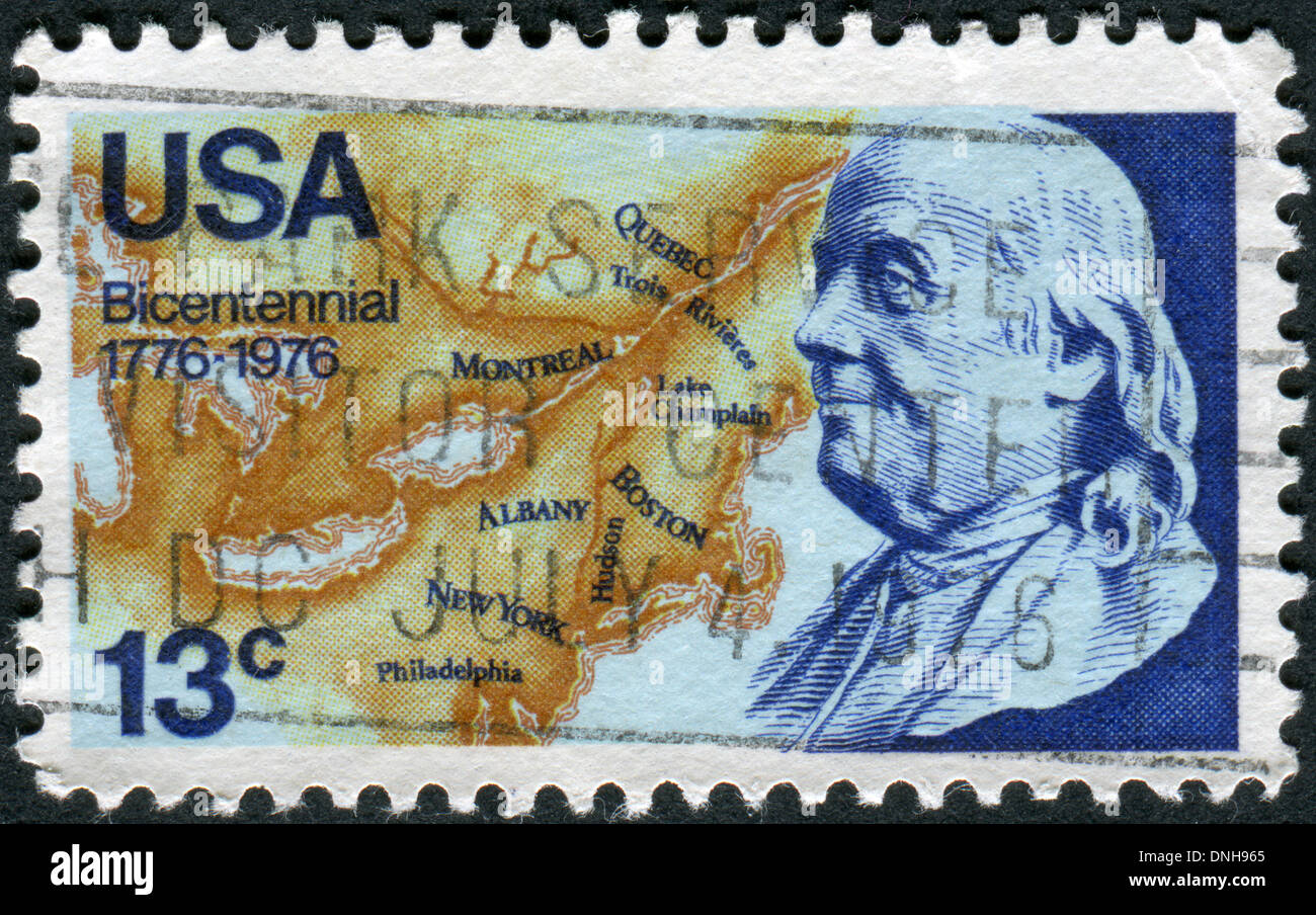 Benjamin Franklin, deputy postmaster general for the colonies and ...