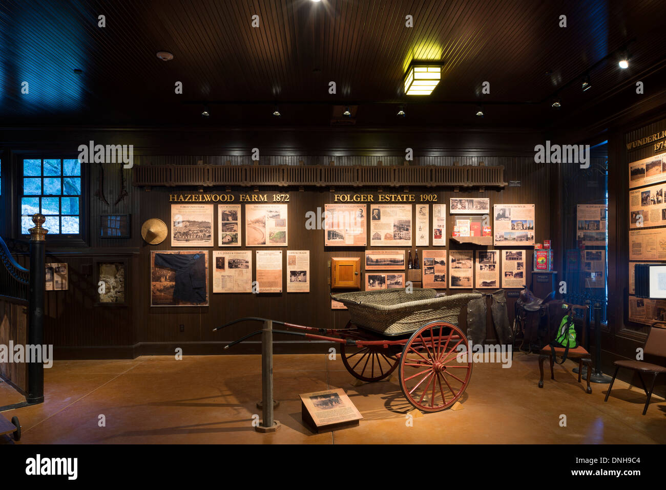 Wunderlich Clounty Park, San Mateo, CA. Historic Folger Stable Stock ...
