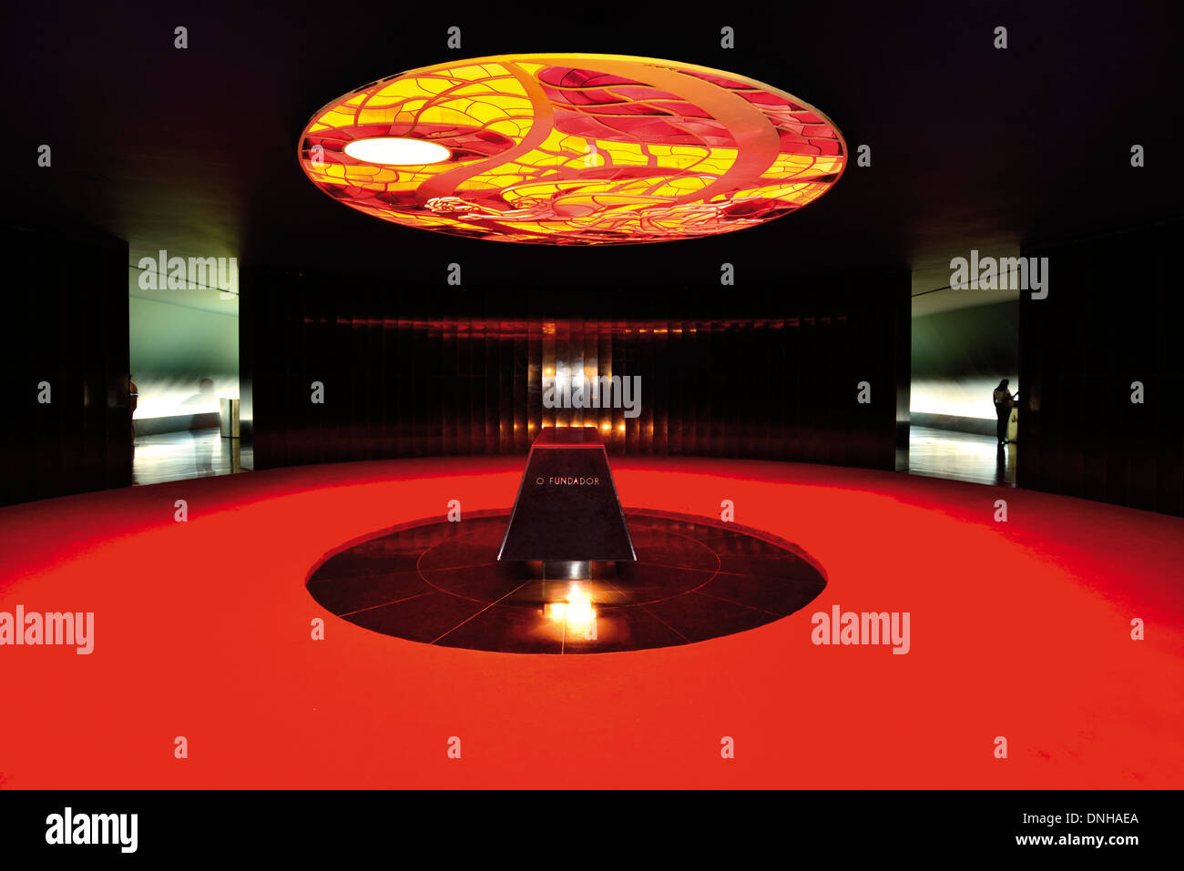 Brazil, Brasilia: Tomb of former president Juscelino Kubitschek in the ...