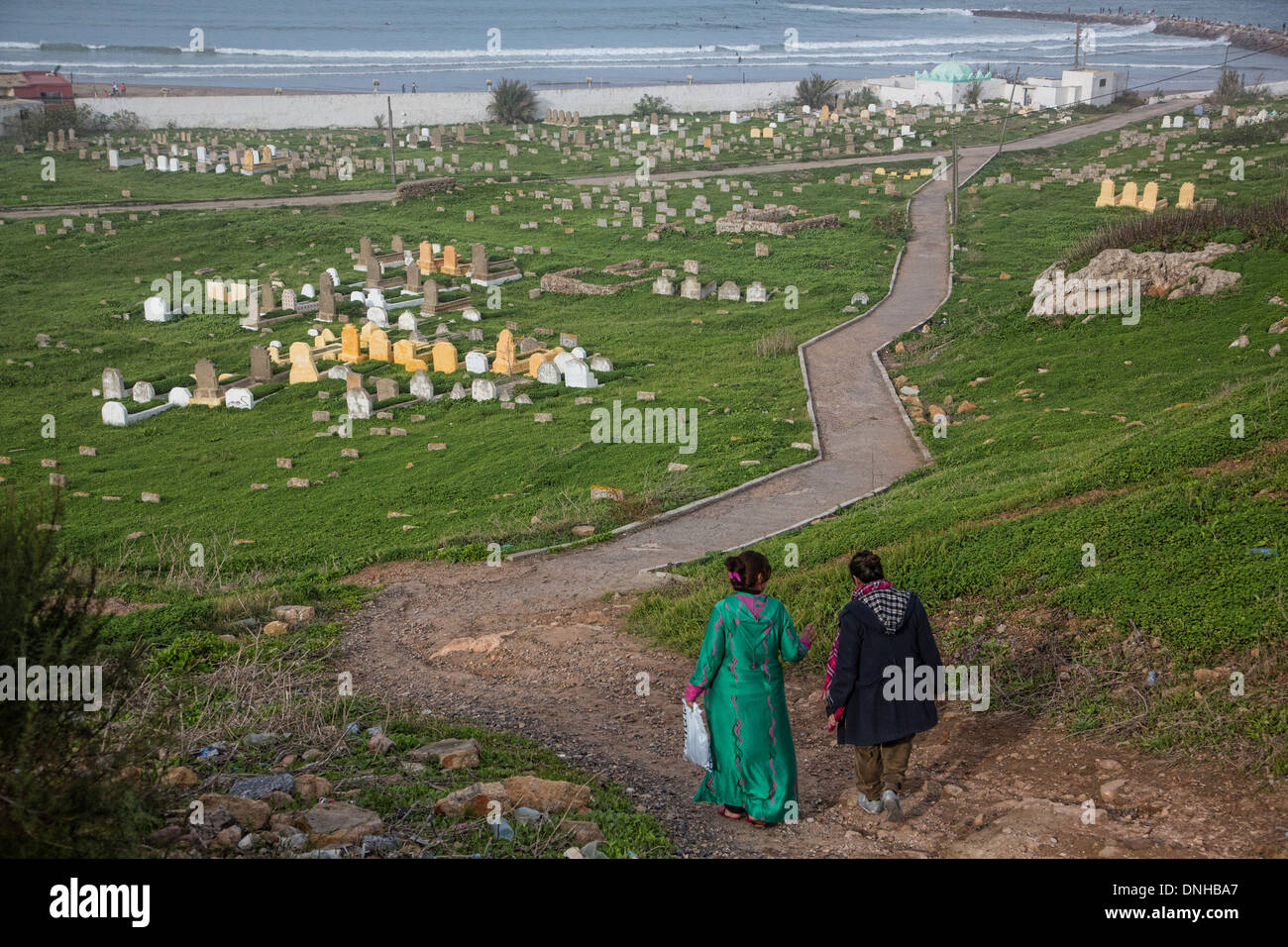 CHOUHADA MUSLIM CEMETERY (AS SHOUHADA) SITUATED BETWEEN THE OUDAYAS ...