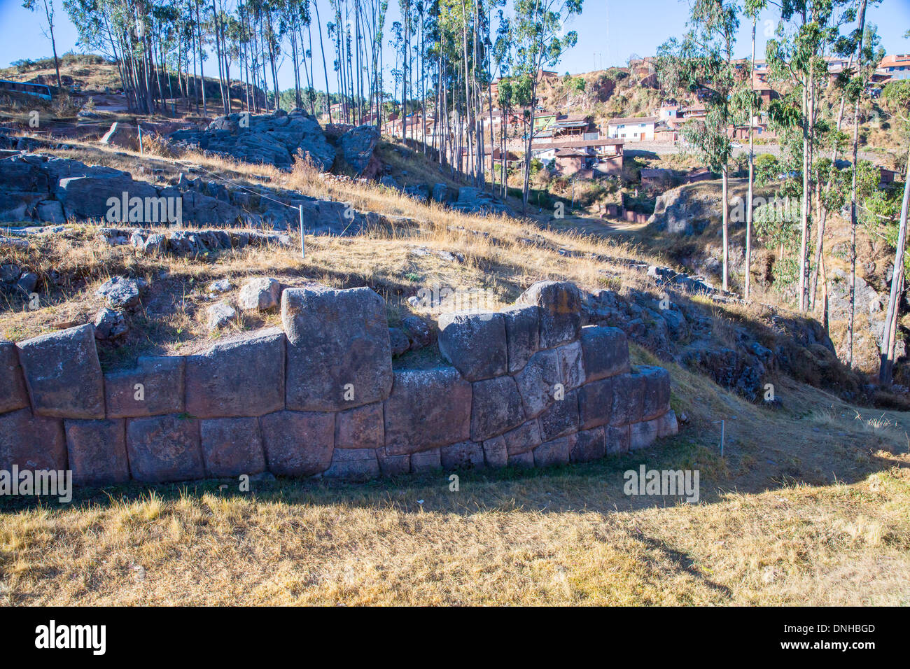 Peru Qenko located at Archaeological Park of Saqsaywaman.South America ...