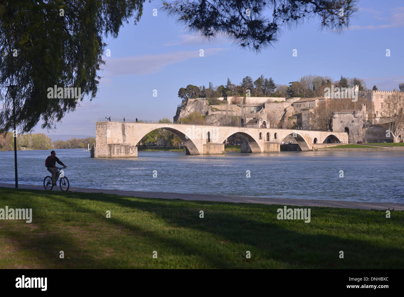 THE SAINT-BENEZET BRIDGE, MORE COMMONLY CALLED THE BRIDGE OF AVIGNON ...