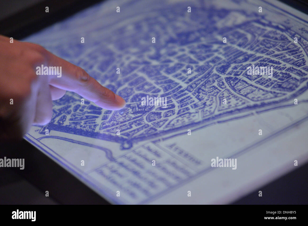 Avignon map 14th century hi-res stock photography and images - Alamy