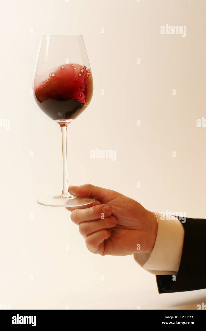 SWIRLING THE WINE WORKS TO SHAKE THE MOLECULES THAT THEN RELEASE ALL ...