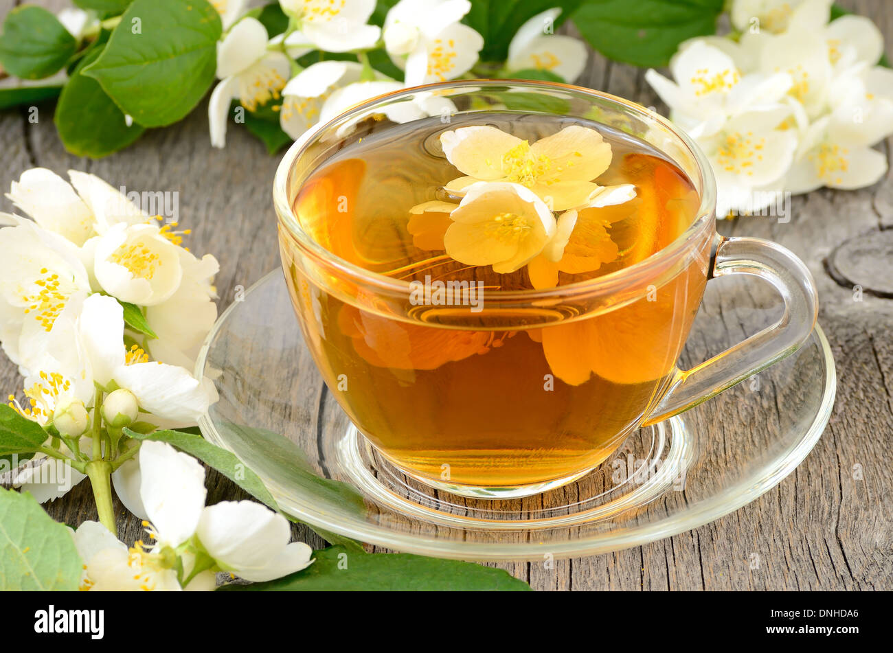 Tea with jasmine hi-res stock photography and images - Alamy
