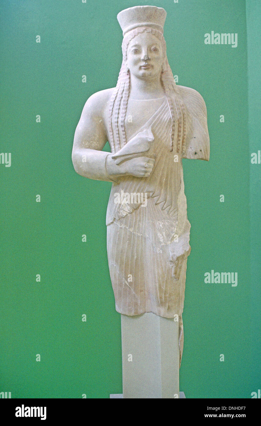 Ancient Marble Statue of Greek Goddess Persephore or Kore aka The ...
