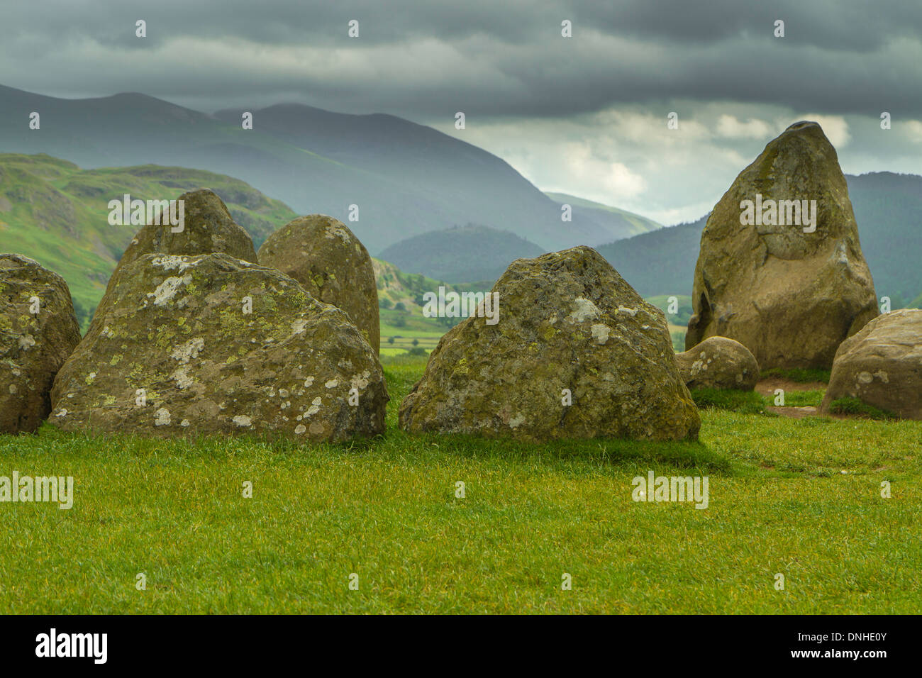 Castlerigg Stone Circle Stock Photo - Alamy
