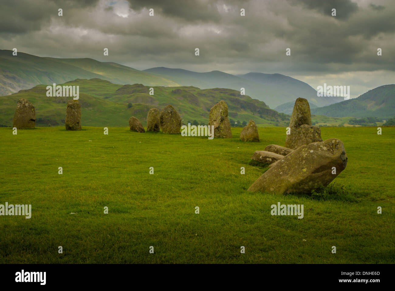Castlerigg Stone Circle Stock Photo - Alamy