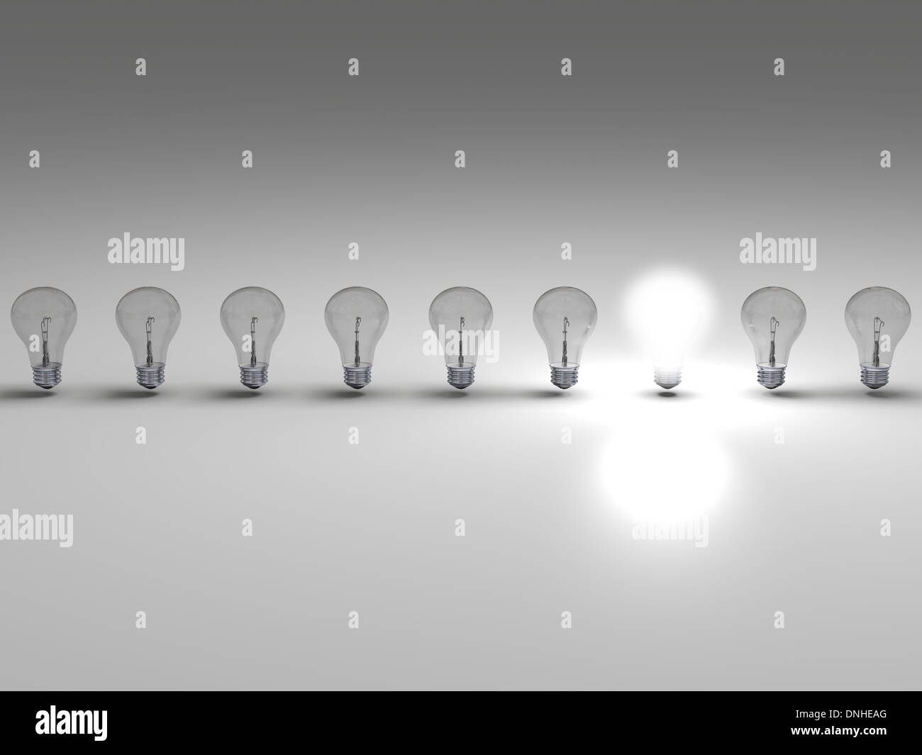 Bright idea Black and White Stock Photos & Images - Alamy
