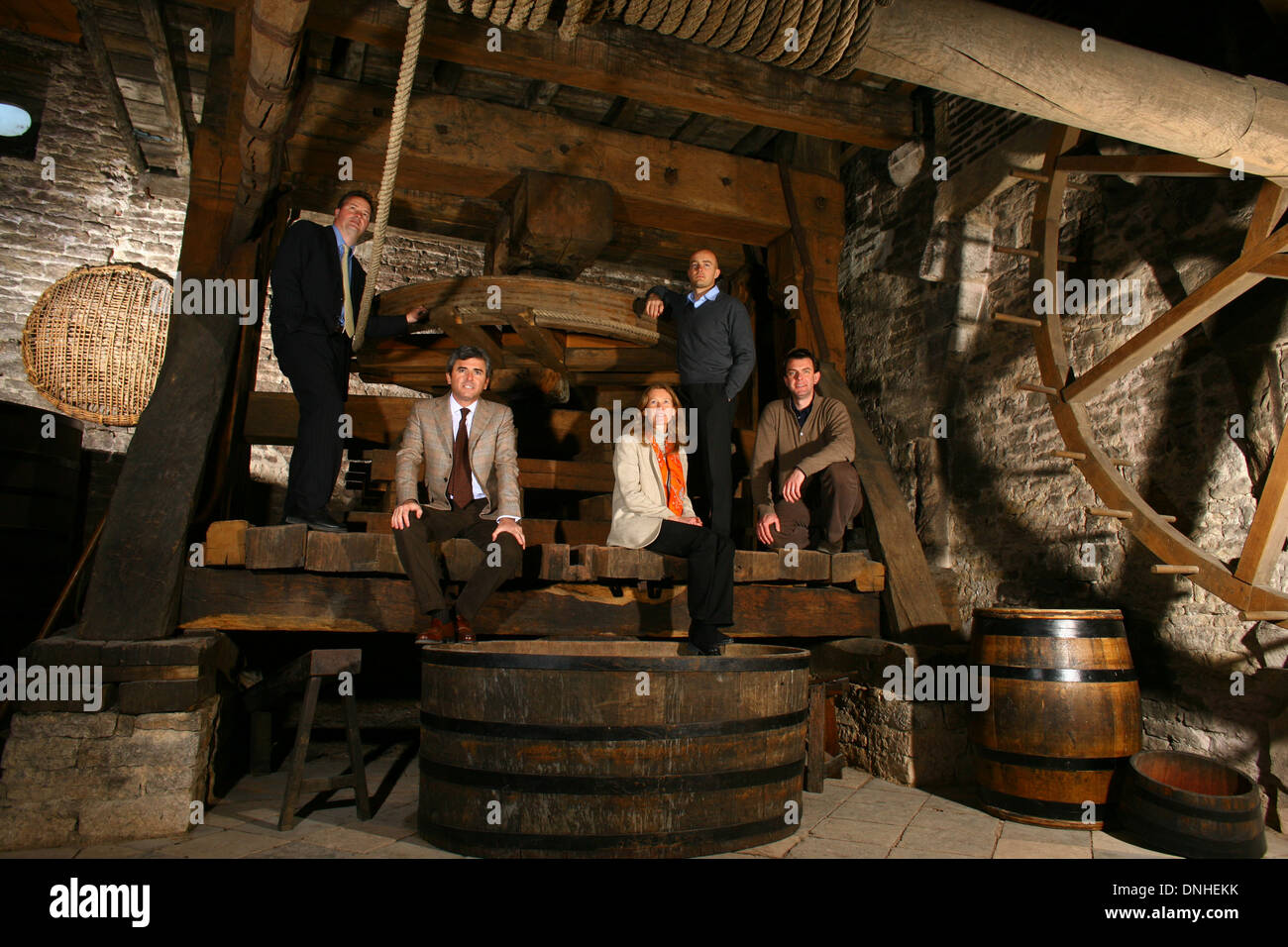 FROM L. TO R., LOUIS-FABRICE LATOUR, ERWAN FAIVELEY, FRANCK DUBOEUF ...