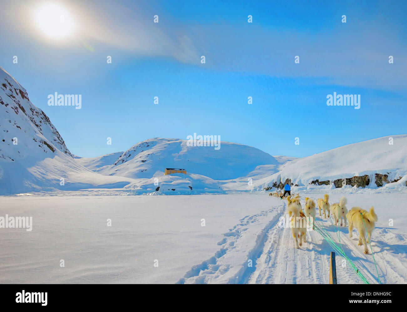Sun on north pole hi-res stock photography and images - Alamy