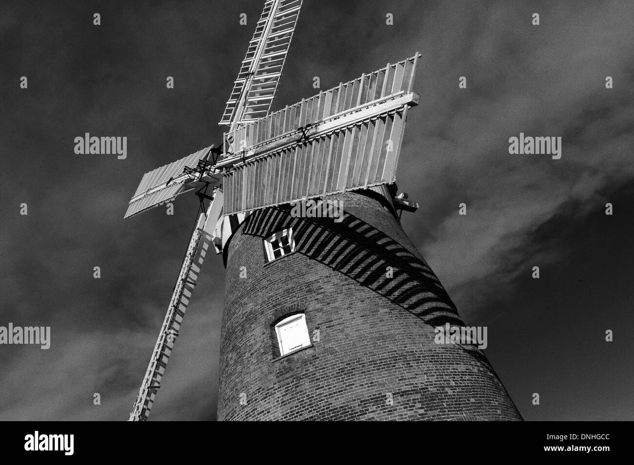 Thaxted Windmill, Essex, England. 16 October 2013 Seen here: John Webb ...