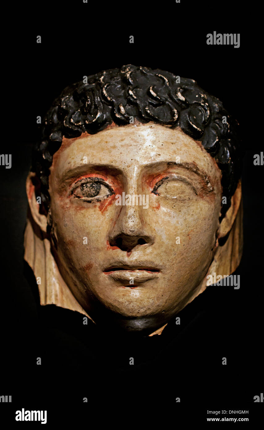 Egyptian roman coffin portraits hi-res stock photography and images - Alamy