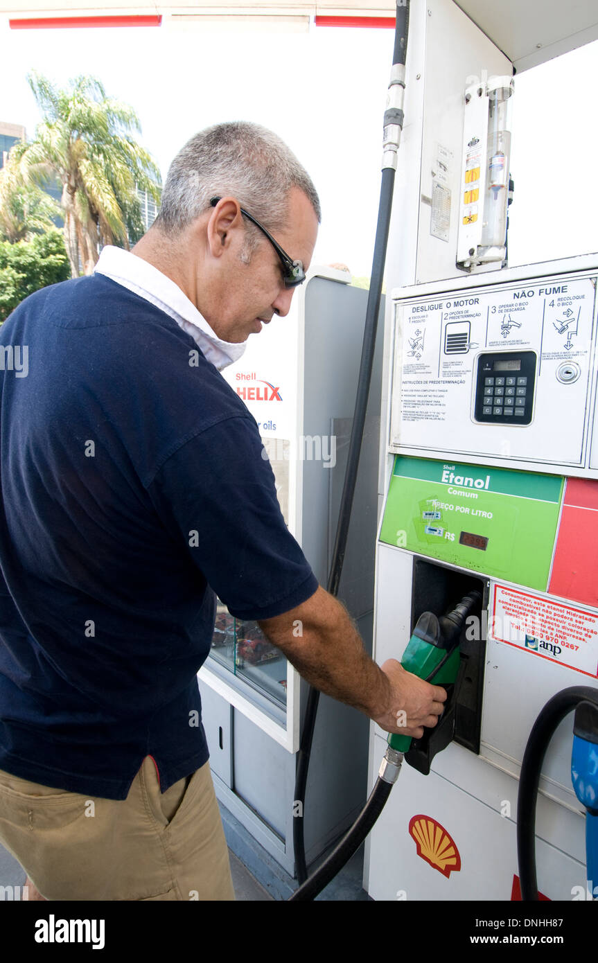 Ethanol fuel station brazil hi-res stock photography and images - Alamy