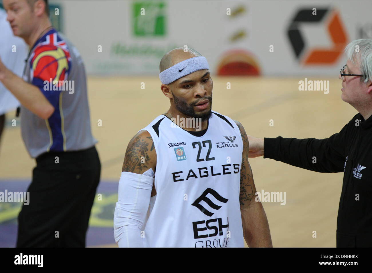 London, UK. 29th December 2013. British Basketball League, The London ...