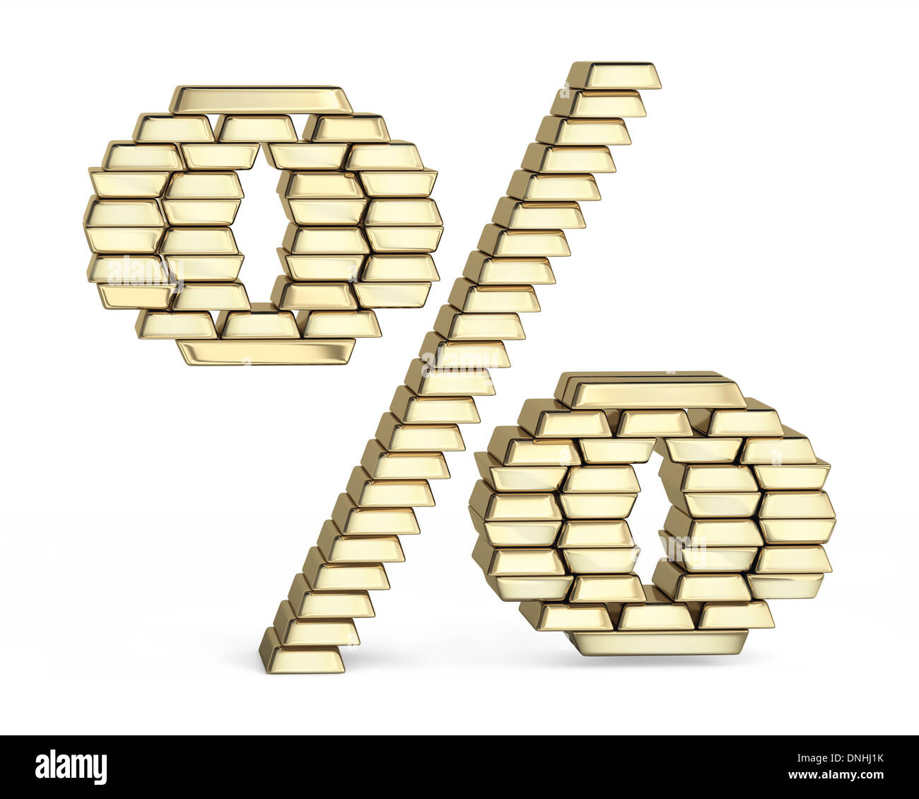 Gold percent hi-res stock photography and images - Alamy