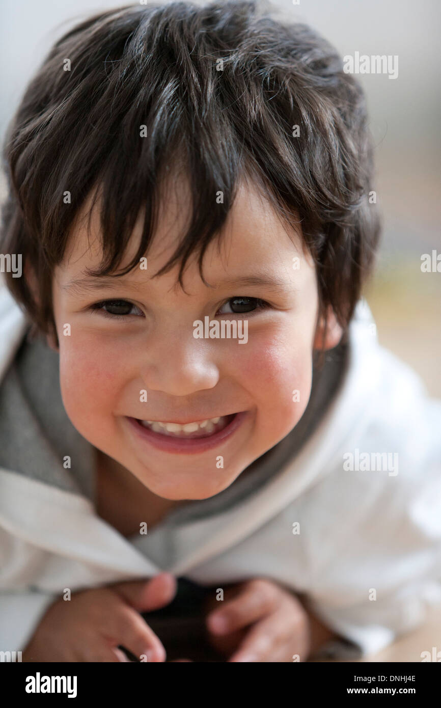 Portrait of a happy little boy Stock Photo - Alamy