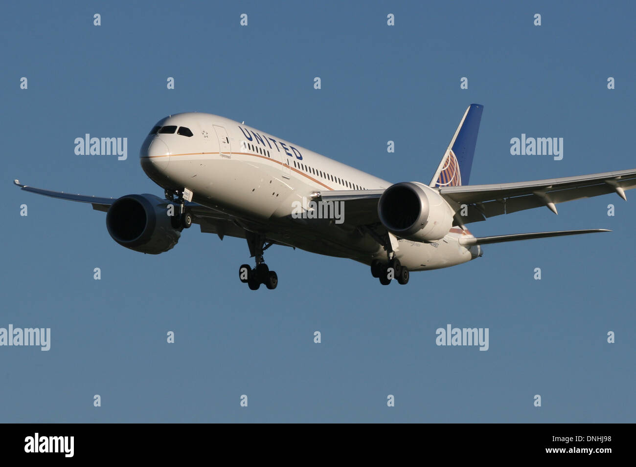 UNITED AIRLINES BOEING 787 Stock Photo - Alamy