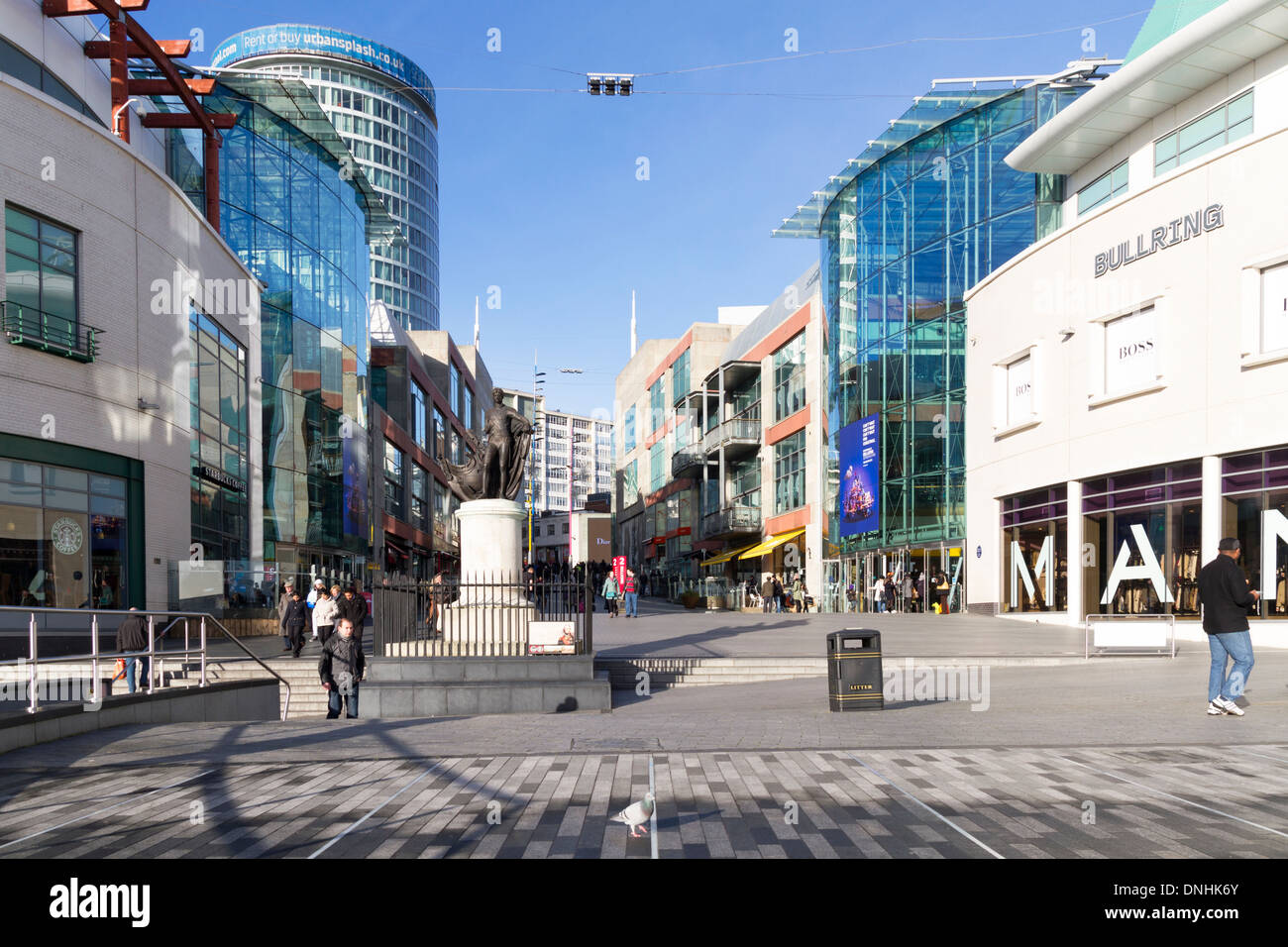 The Bullring shopping centre in Birmingham UK Stock Photo - Alamy