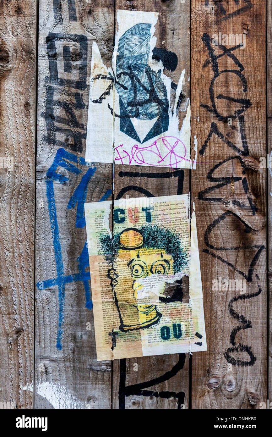 Posters and graffiti hi-res stock photography and images - Alamy