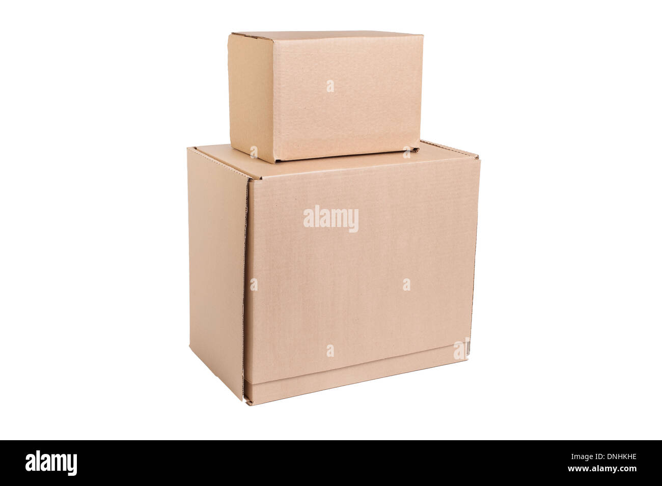Stack of cardboard boxes Stock Photo - Alamy