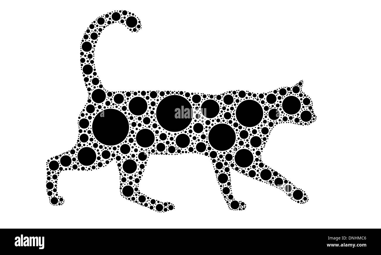 Dotted cat hi-res stock photography and images - Alamy