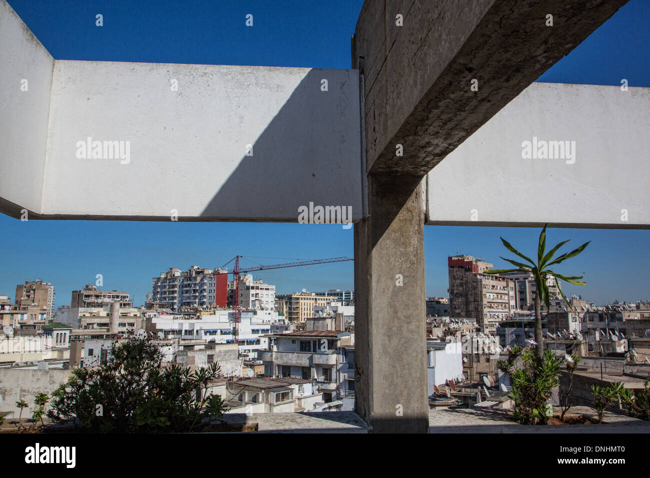 GENERAL VIEW OF THE CITY FROM THE HEADQUARTERS OF THE LYDEC COMPANY ...