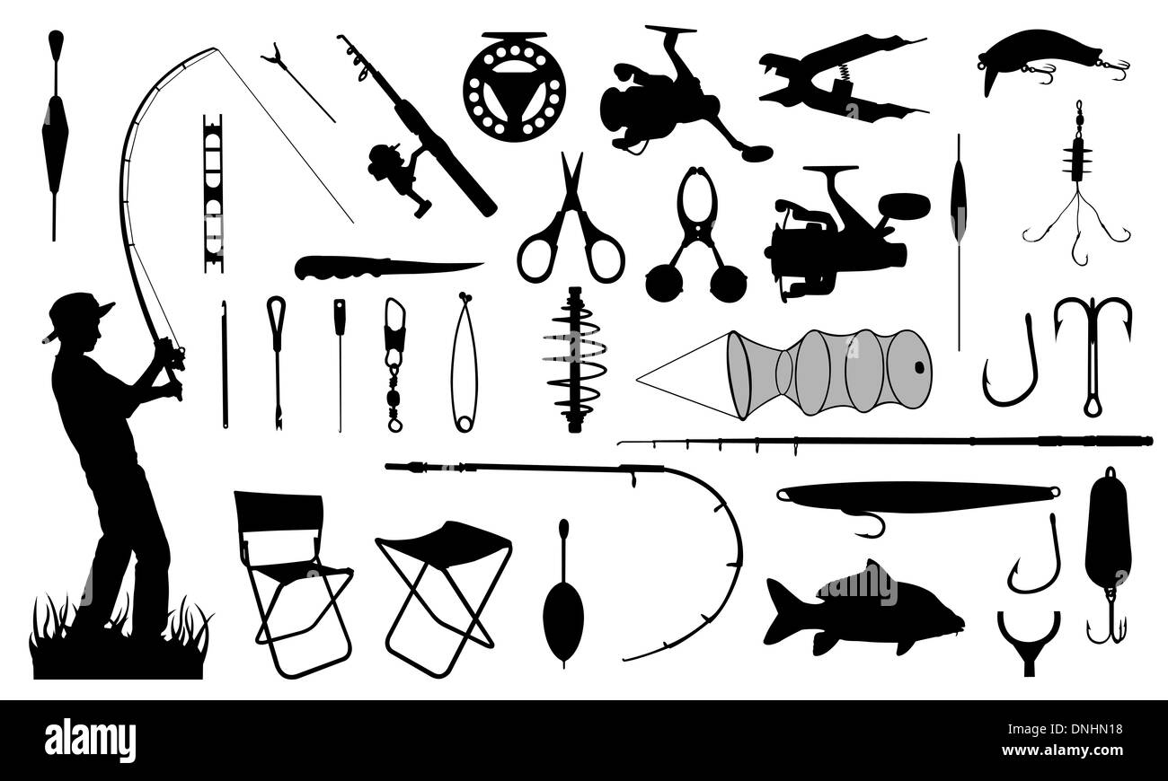 Fishing stand Cut Out Stock Images & Pictures - Alamy