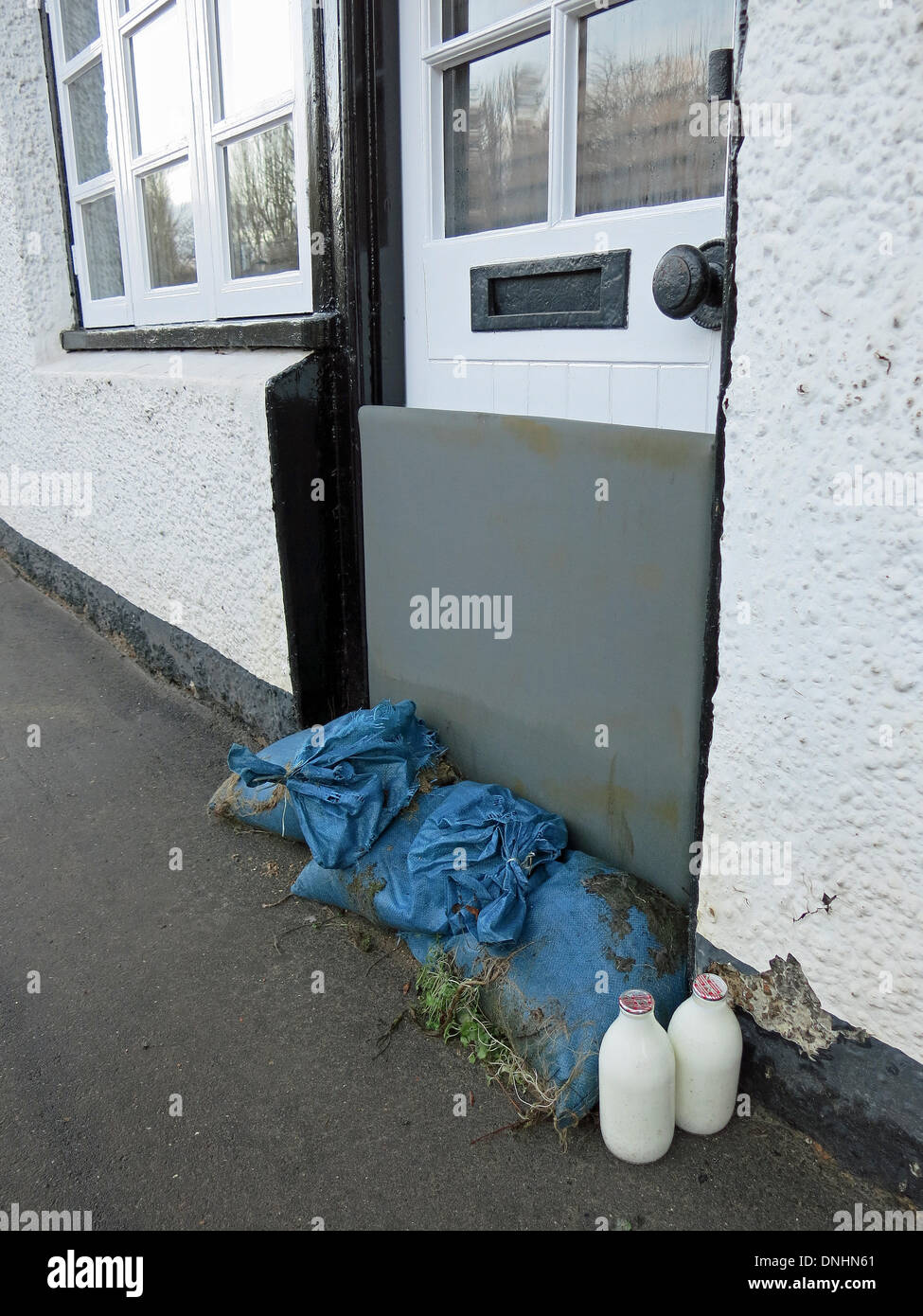 Guildford, Surrey, UK. 30th Dec, 2013. Flood damage caused by flooding ...
