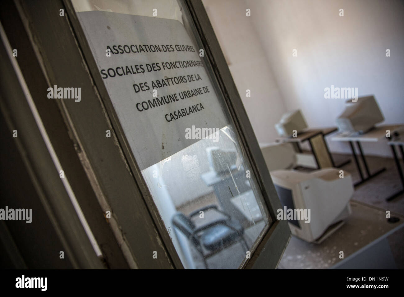 Abandon Abandoned Office Building Interior High Resolution Stock ...