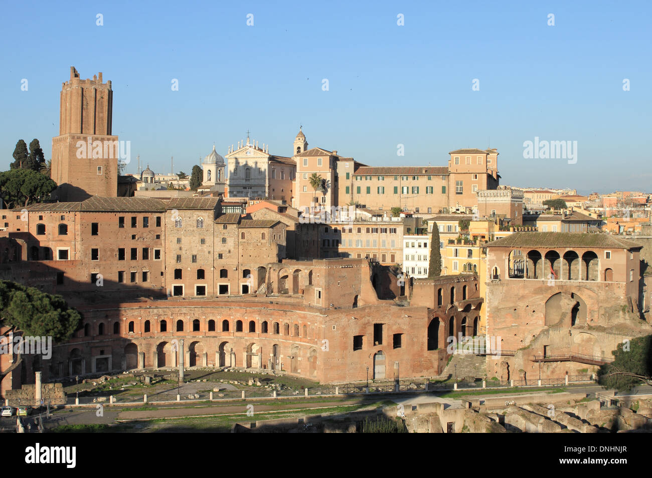 With the trajan forum and columns hi-res stock photography and images ...