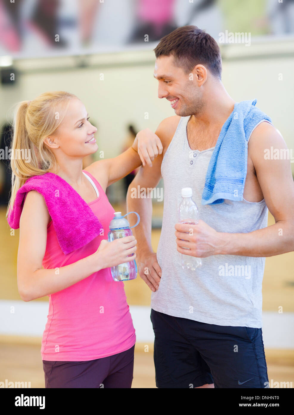 Sweating woman train hi-res stock photography and images - Alamy