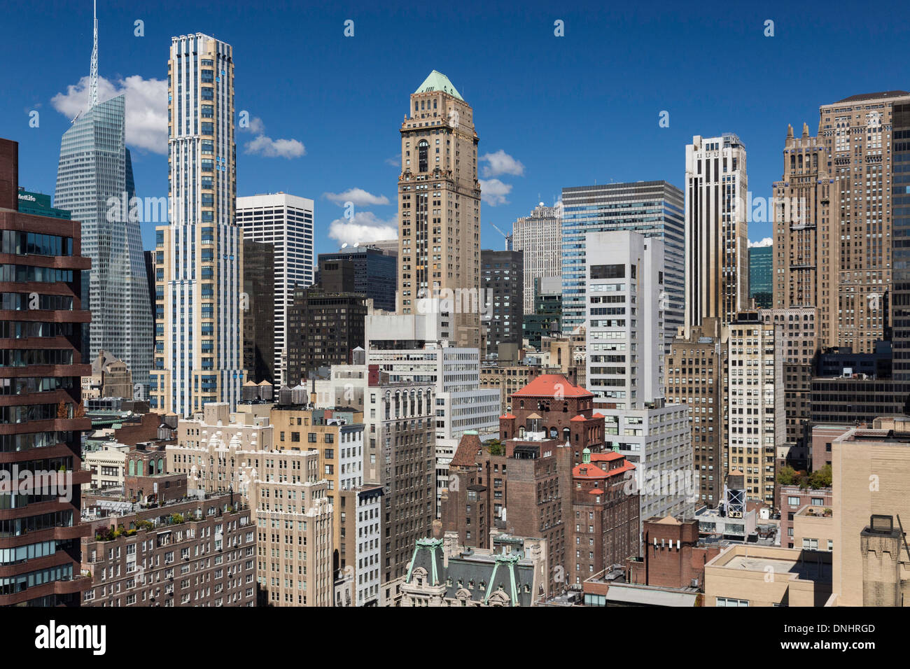 Skyline of Midtown Manhattan, NYC Stock Photo - Alamy