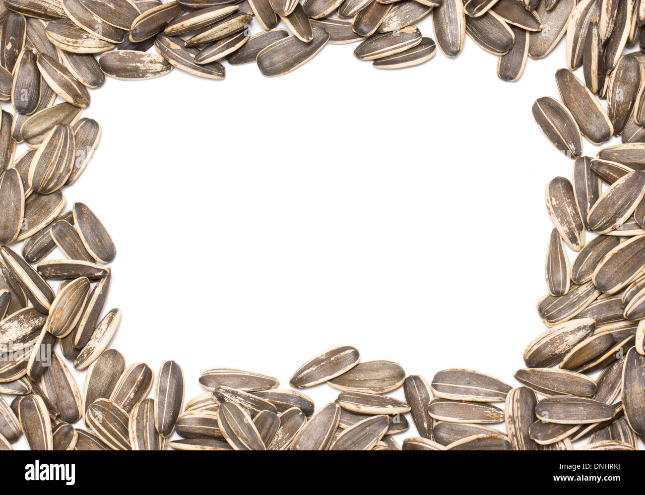Sunflower Seeds Frame Stock Photo - Alamy