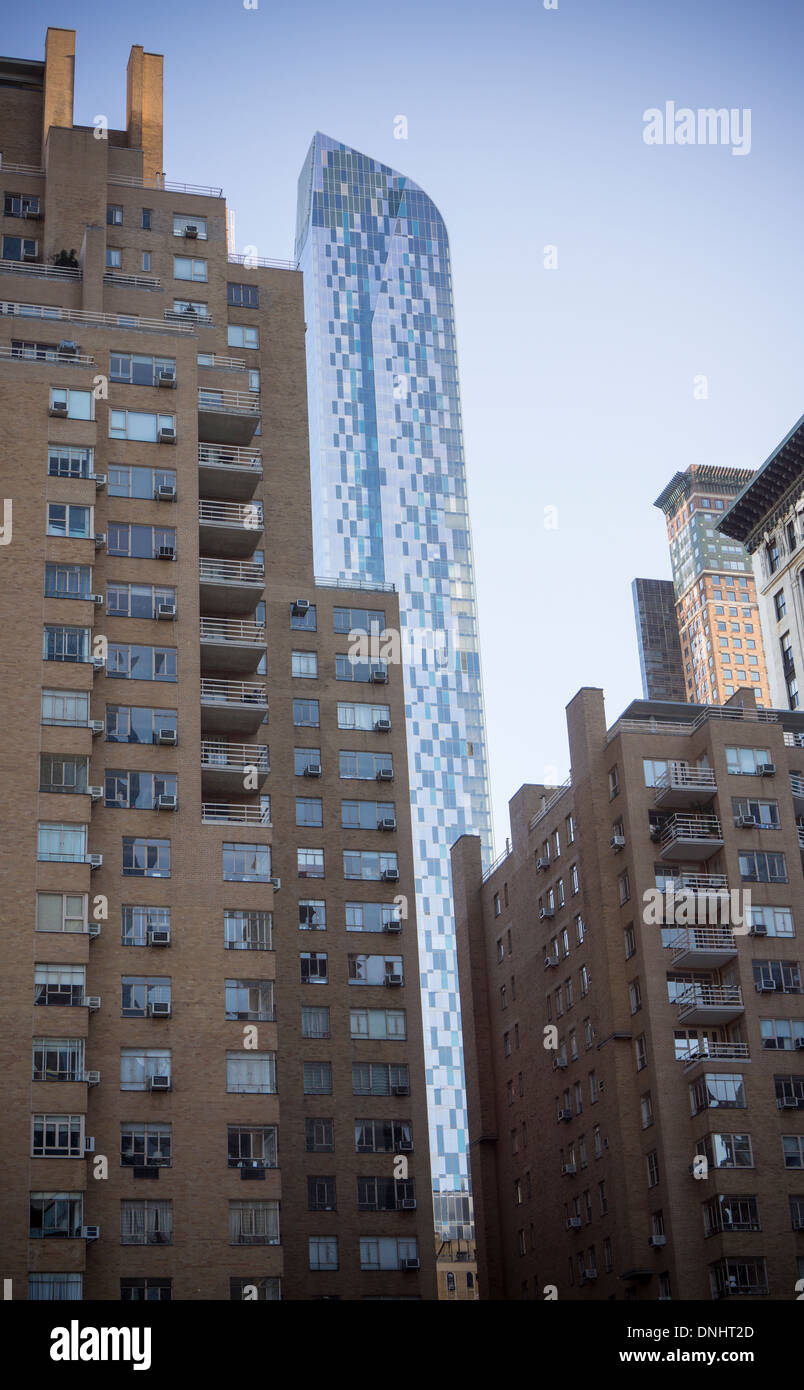 The 90 story luxury tower One57 Stock Photo - Alamy