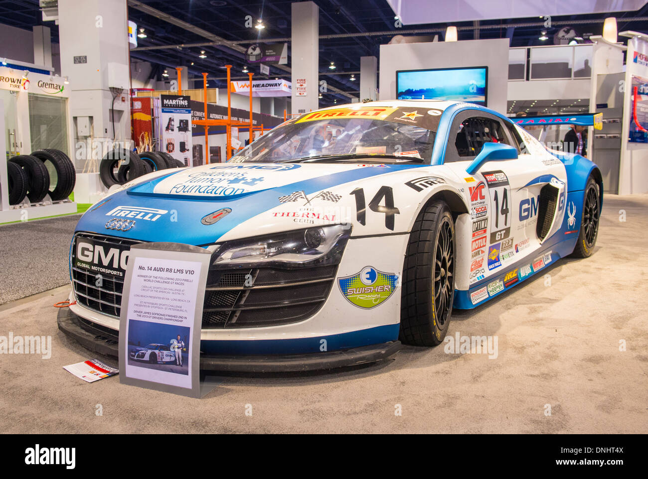 Sport car at the SEMA Show in Las Vegas, Navada Stock Photo - Alamy