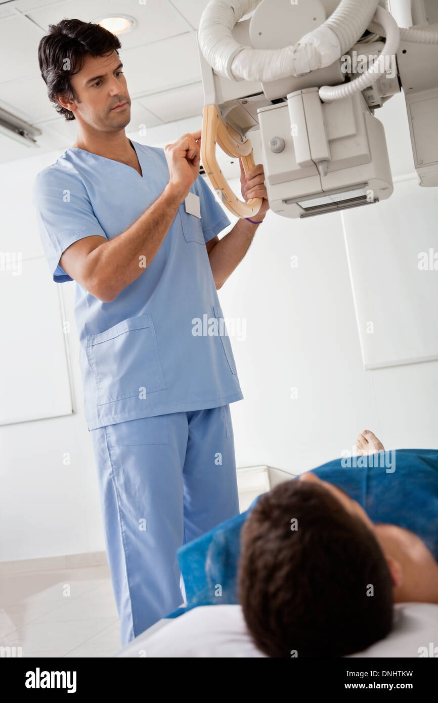 Radiologist taking x ray patient hi-res stock photography and images ...