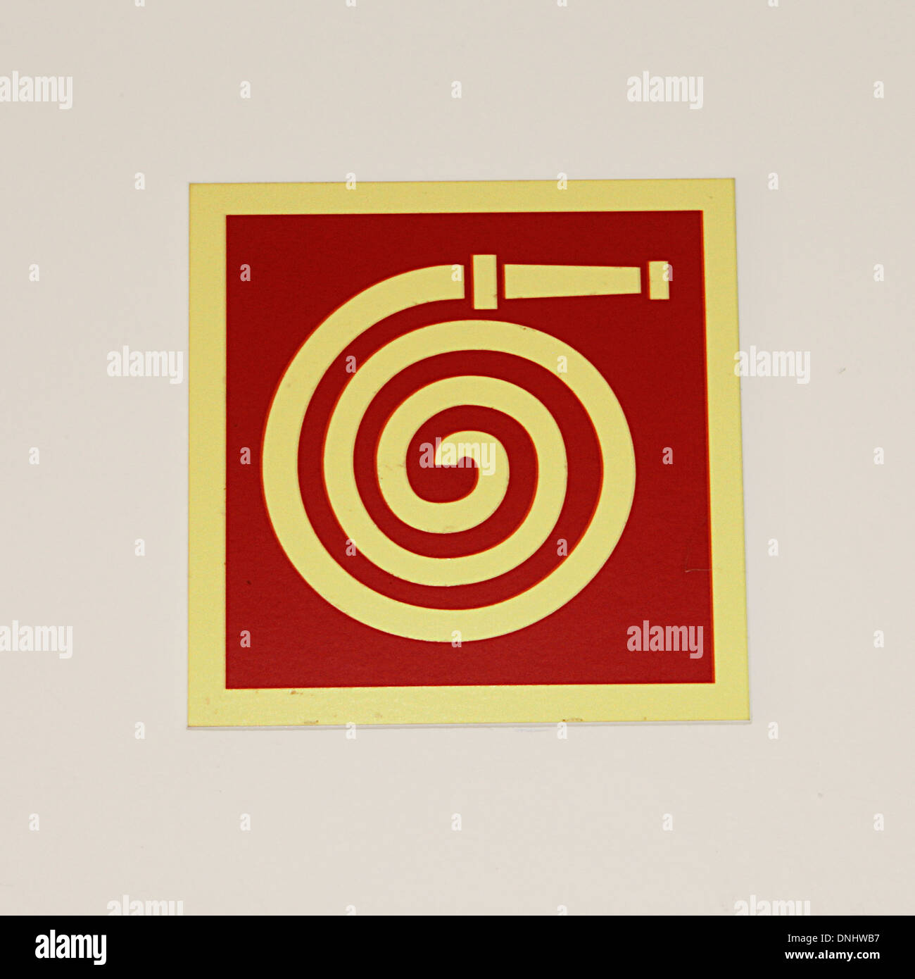 Fire escape sign Stock Photo - Alamy