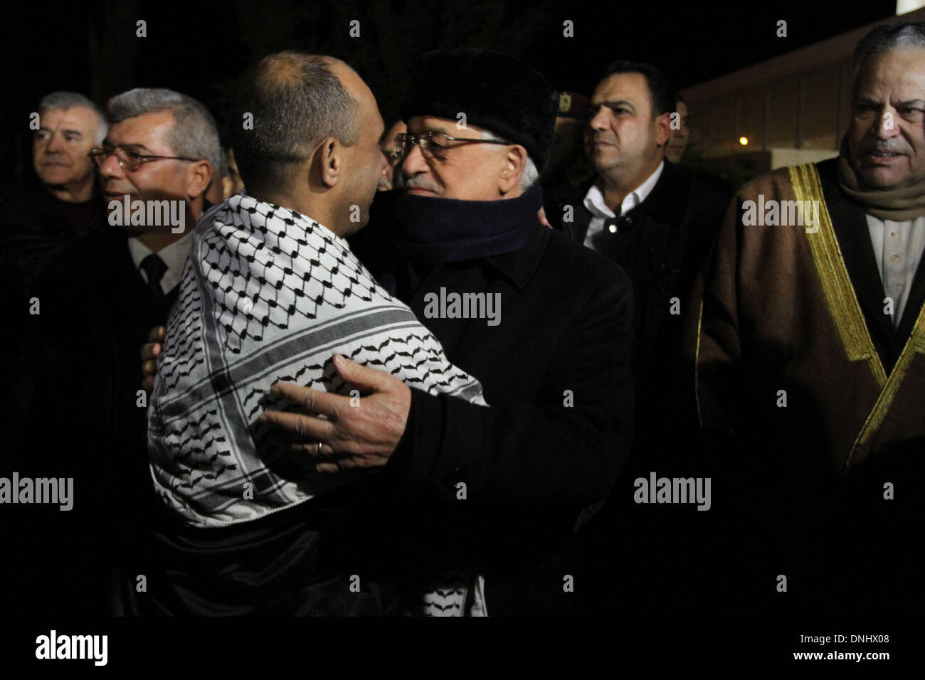 Ramallah, West Bank, Palestinian Territory. 31st Dec, 2013. Palestinian ...