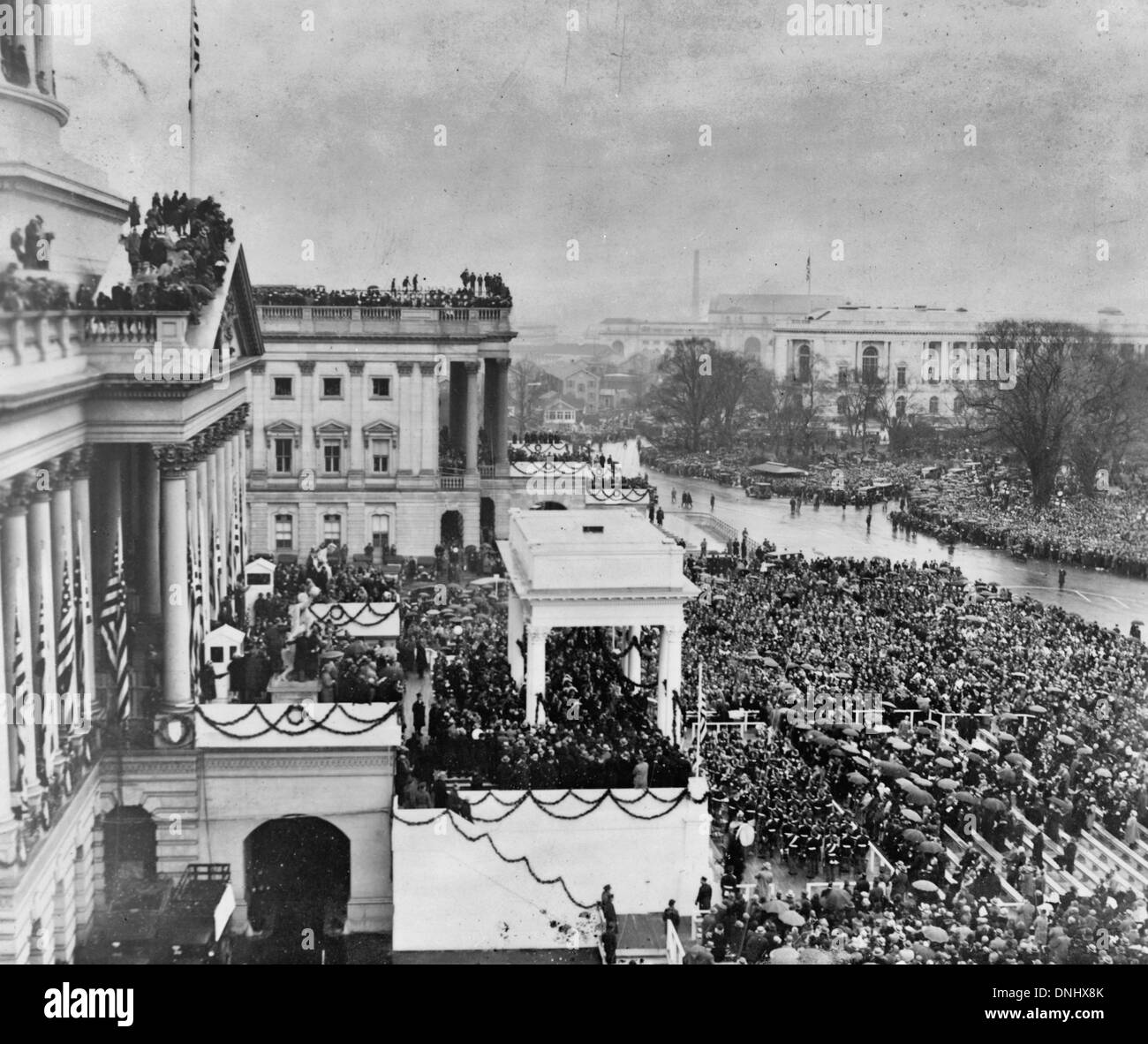 President Hoover's inauguration, March 4, 1929 - Bird's-eye view of ...