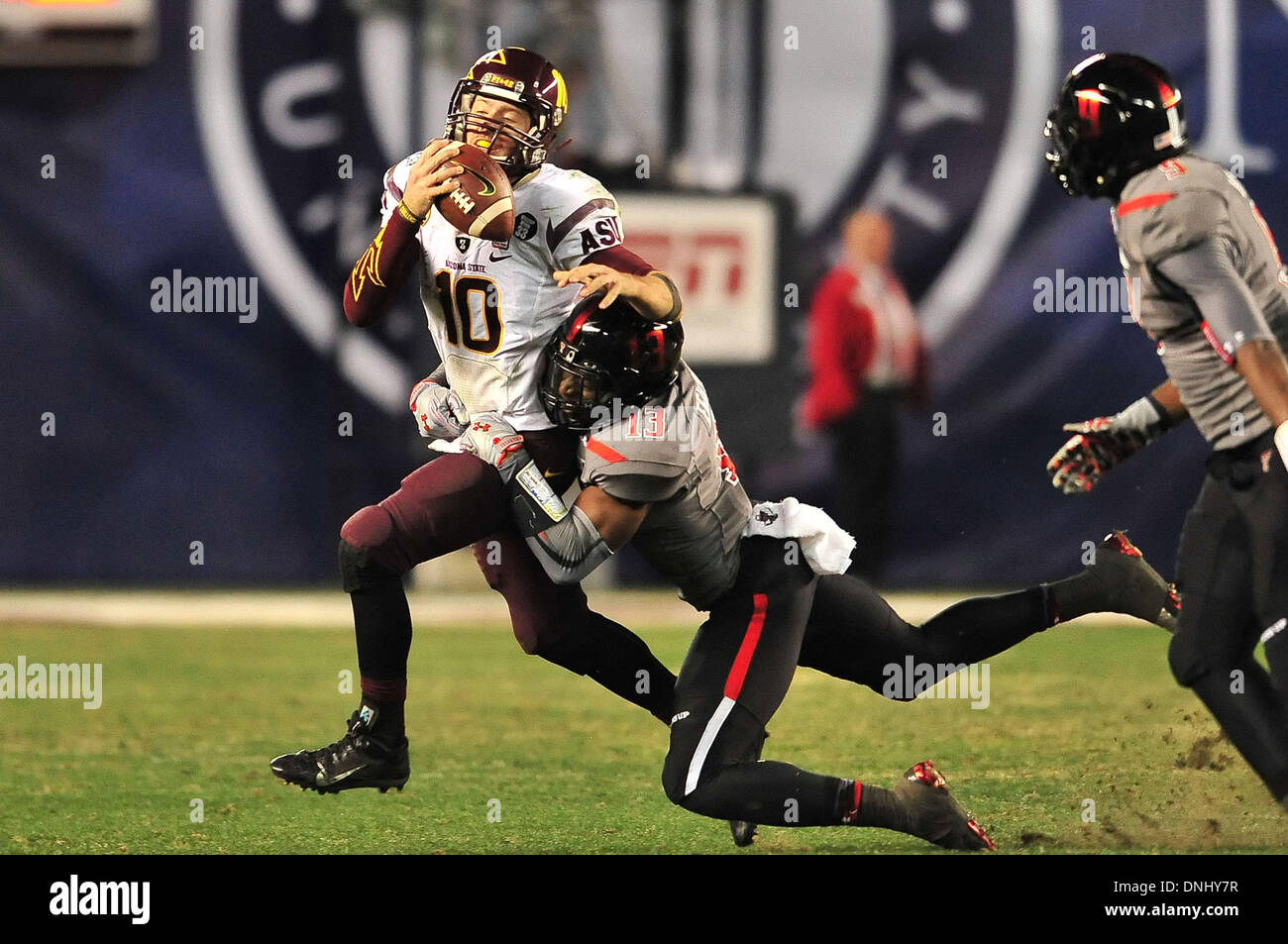 San Diego, California, USA. 30th Dec, 2013. Arizona State Sun Devils ...