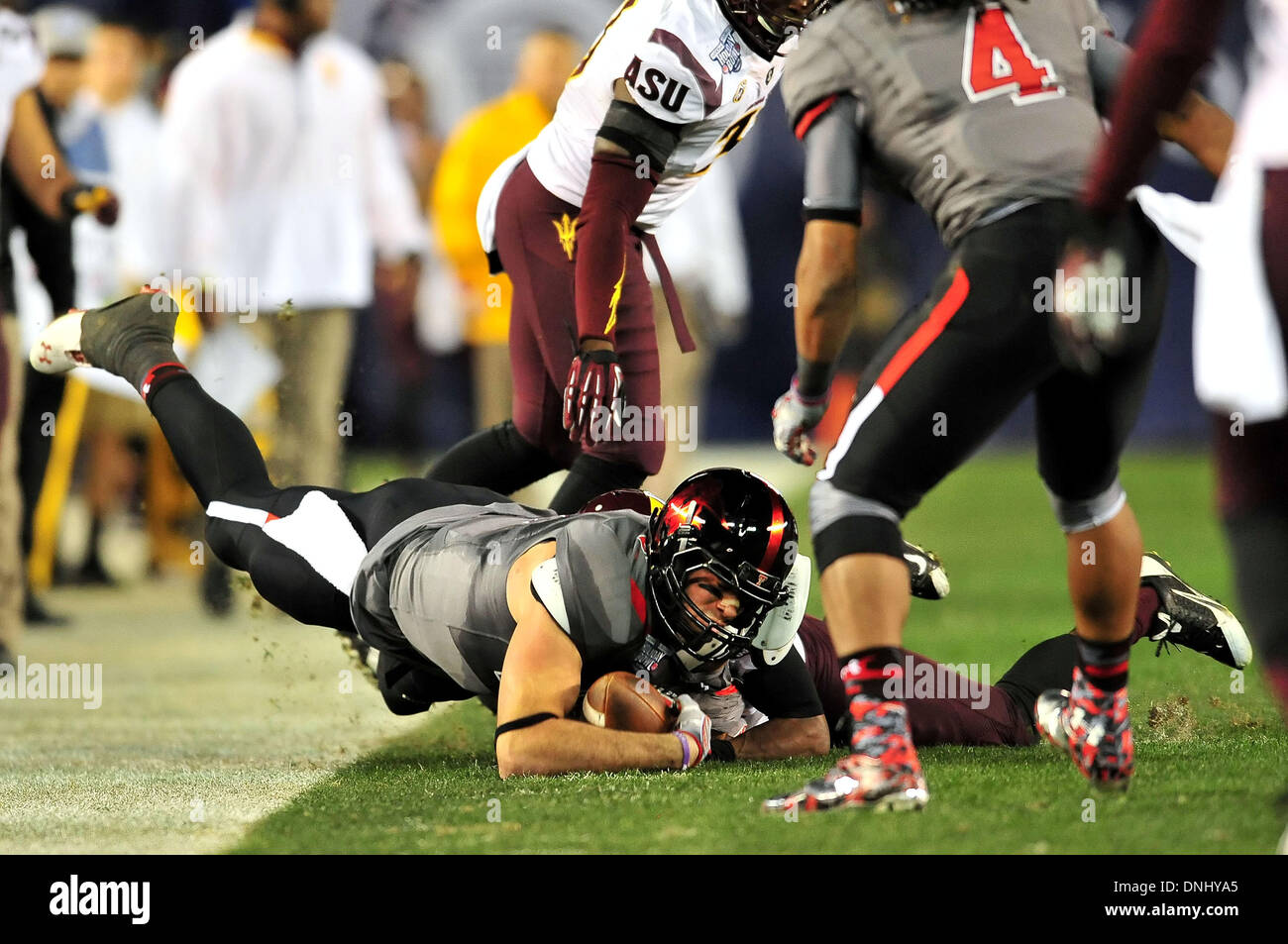 San Diego, California, USA. 30th Dec, 2013. Texas Tech Red Raiders ...