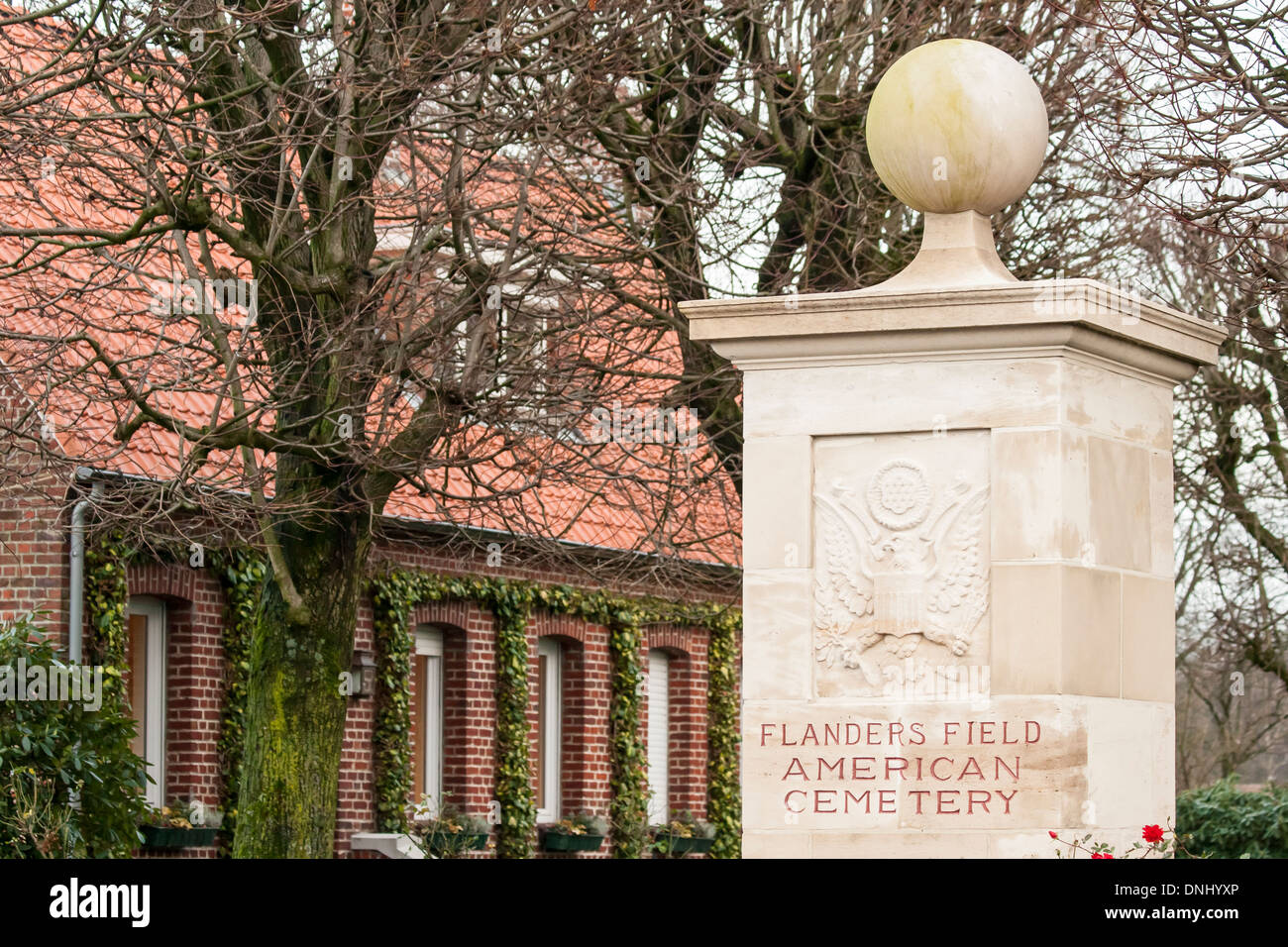 American cemetery Flanders field Belgium Waregem Stock Photo - Alamy