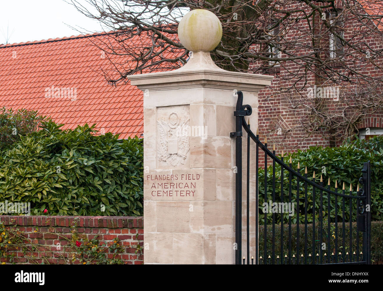 American cemetery Flanders field Belgium Waregem Stock Photo - Alamy
