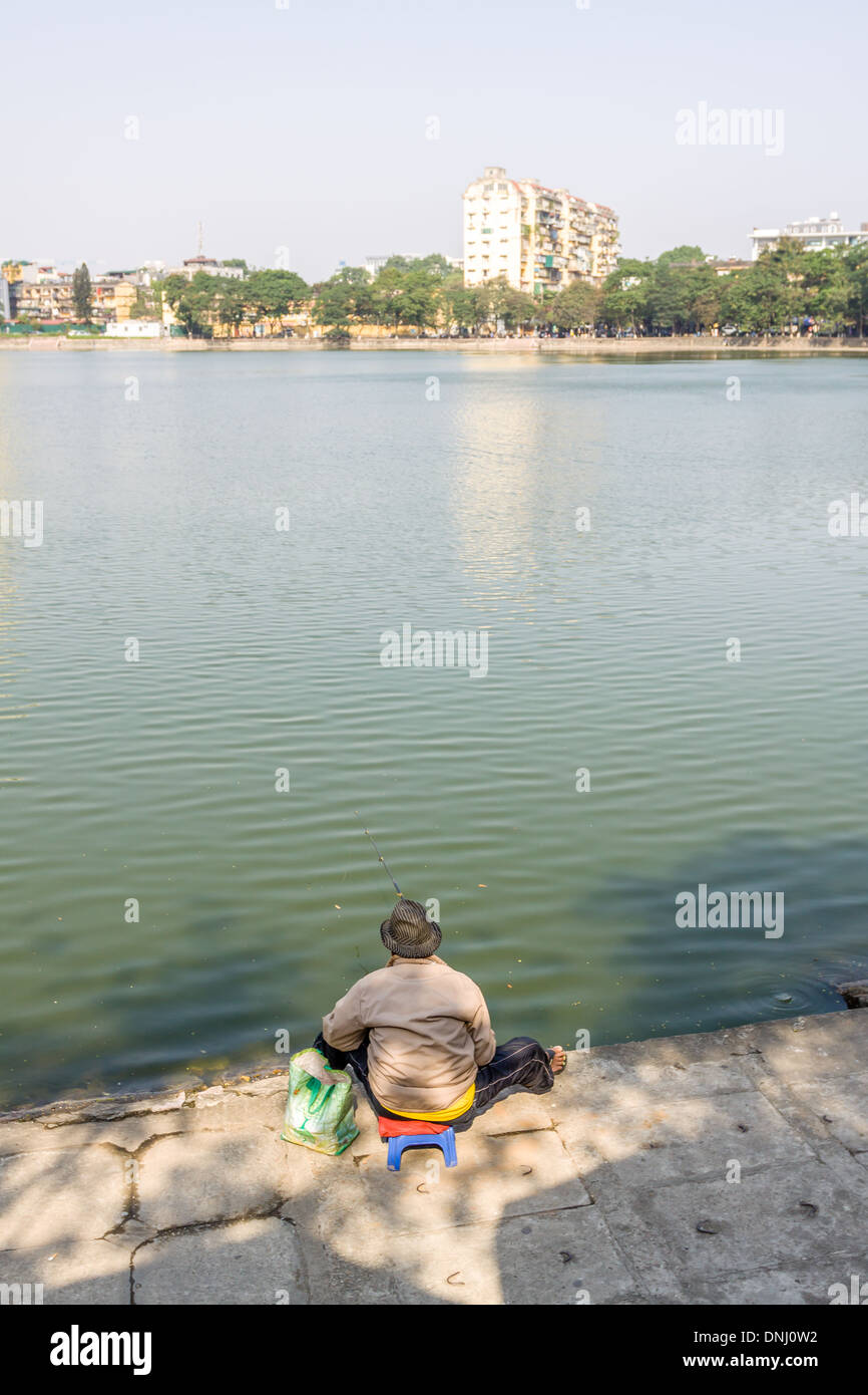 Old men fishing hi-res stock photography and images - Alamy