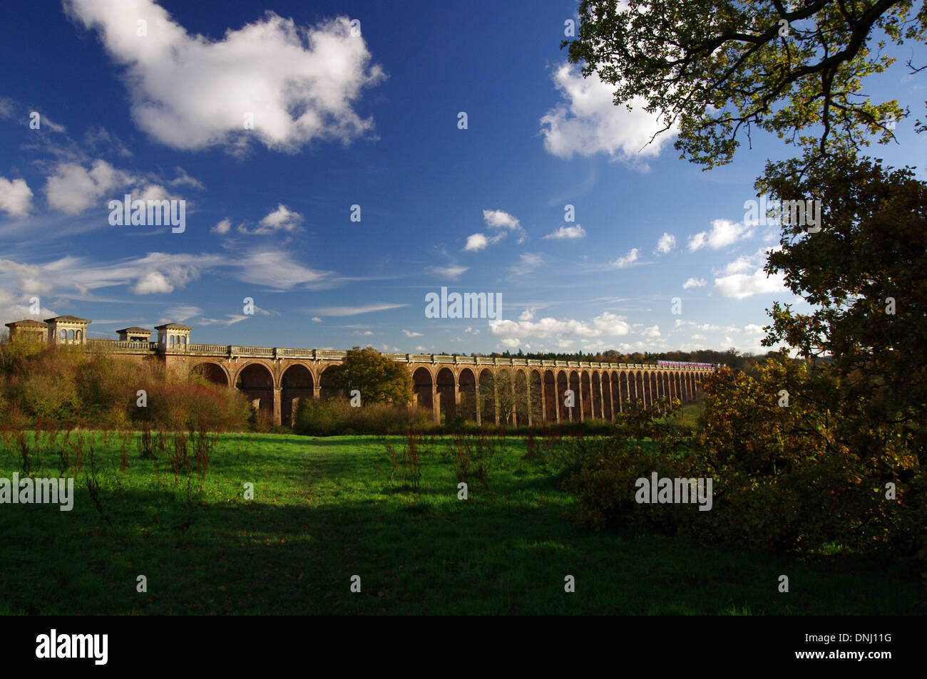 Ouse Valley Viaduct (also called Balcombe Viaduct) in West Sussex Stock ...