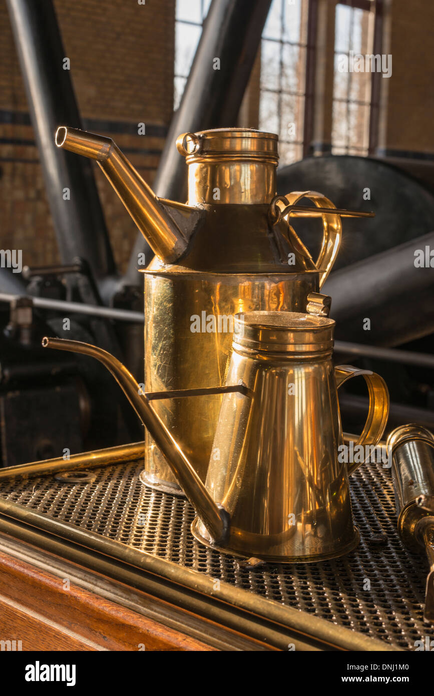 old industrial copper tools for maintanance used in the steamgemaal in ...